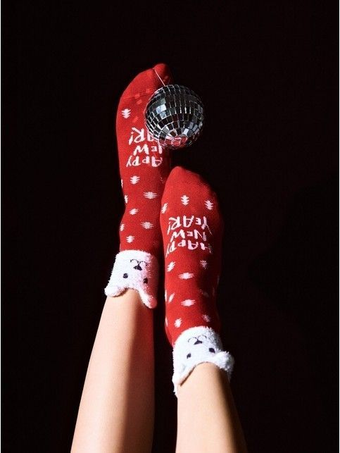 Women socks NEW YEAR "Сhristmas bear" - Official online store Conte
